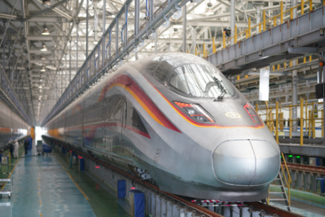 全国首列！CR400AF-Z型复兴号智能动车组高级修完成 | 极目新闻