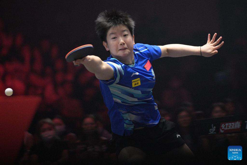 China's Sun, Lin snatch singles titles at WTT Singapore Smash | 极目新闻