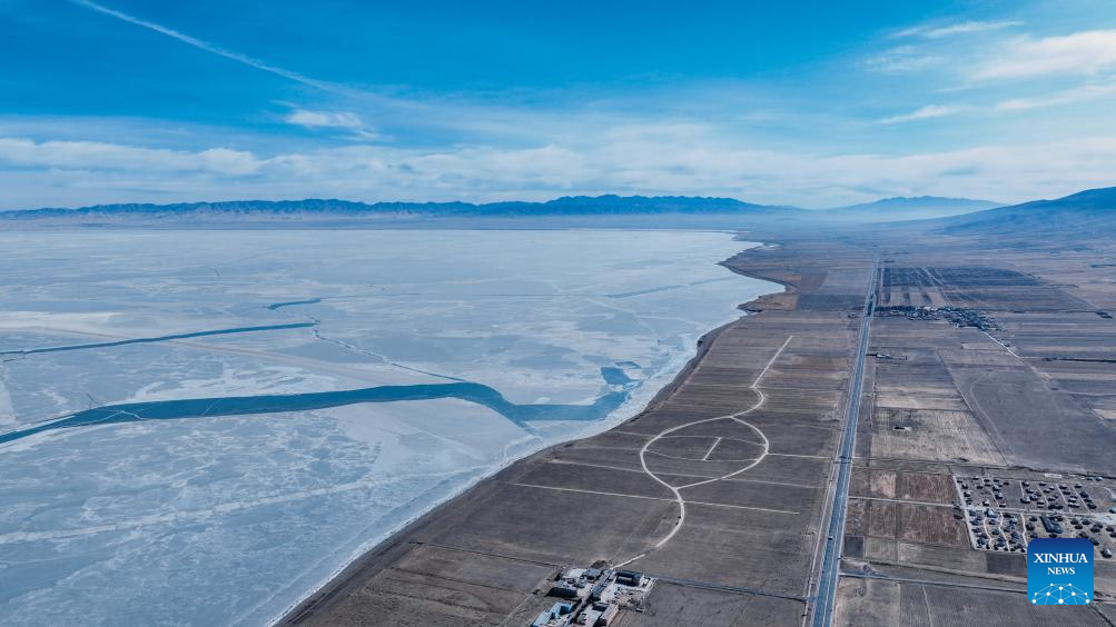 View of Qinghai Lake in NW China | 极目新闻