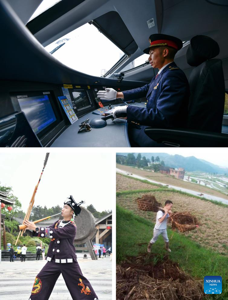 Bullet train driver witnesses development of hometown's transportation ...