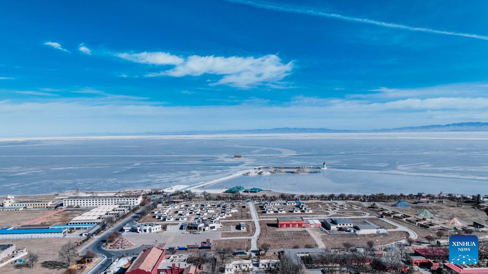 View of Qinghai Lake in NW China | 极目新闻