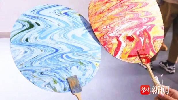 知道非遗技艺“漂漆”吗？这群研究生动手制作漆扇感受漆艺魅力 | 极目新闻